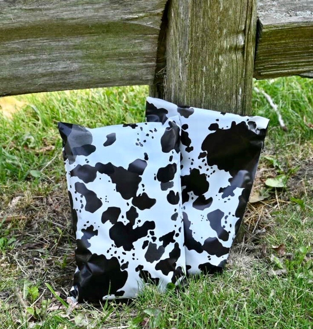 Cowhide Poly Mailers 6x9: Western Boutique Shipping Bags - Etsy
