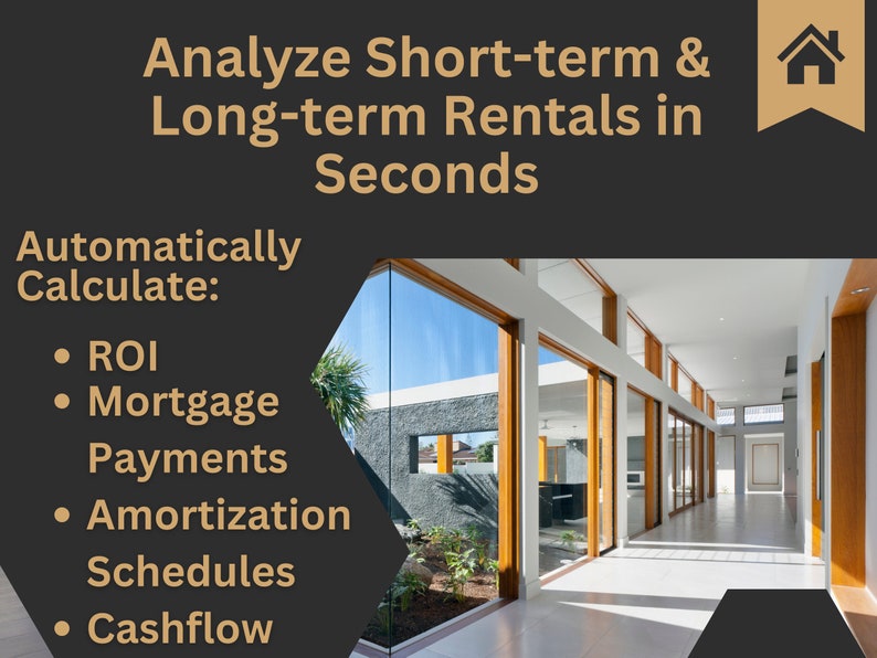 Airbnb & Long-term Rental Analysis Spreadsheets | 2 for 1 Deal | Rental ...
