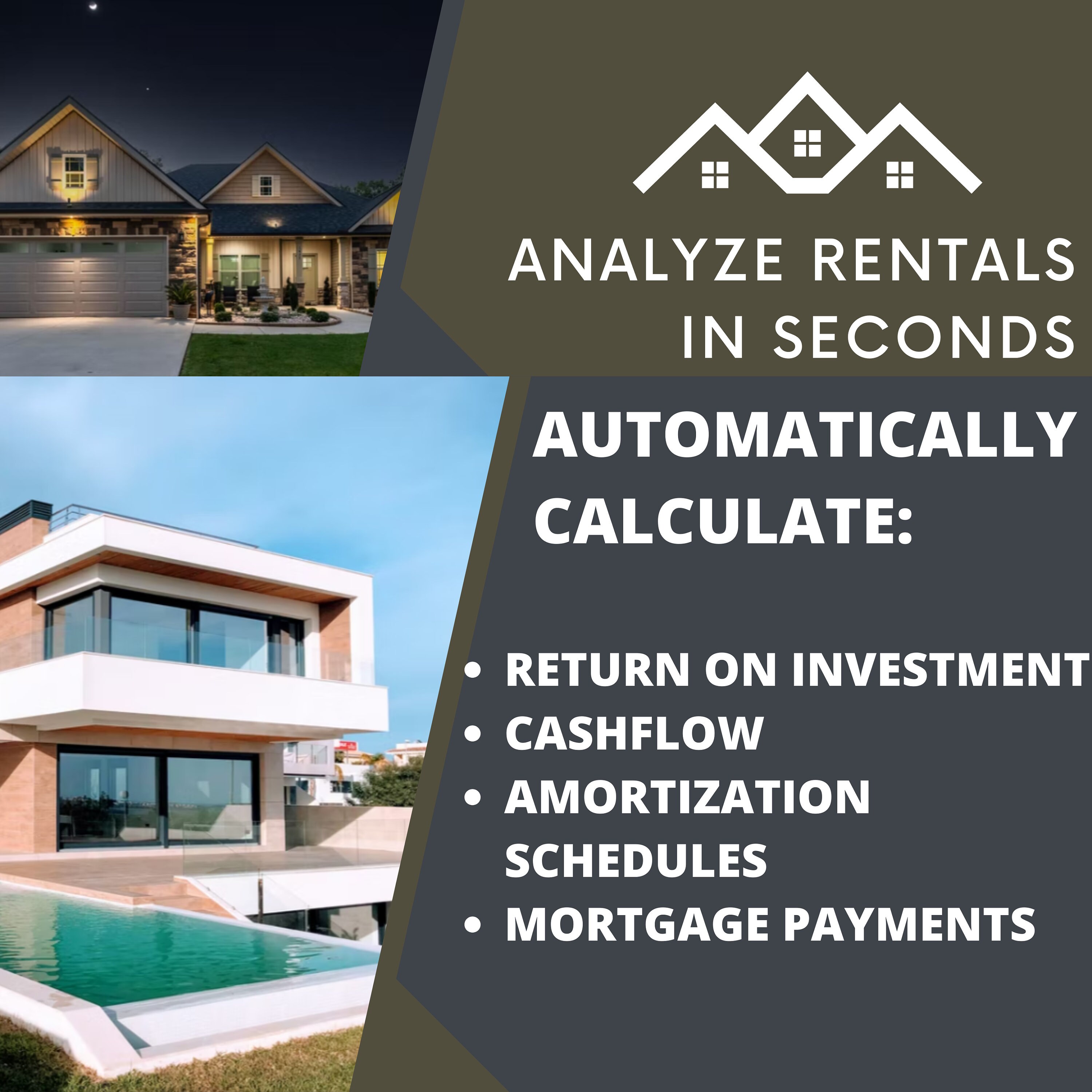 Property Rental Analysis Spreadsheet: Real Estate Investment Calculator ...