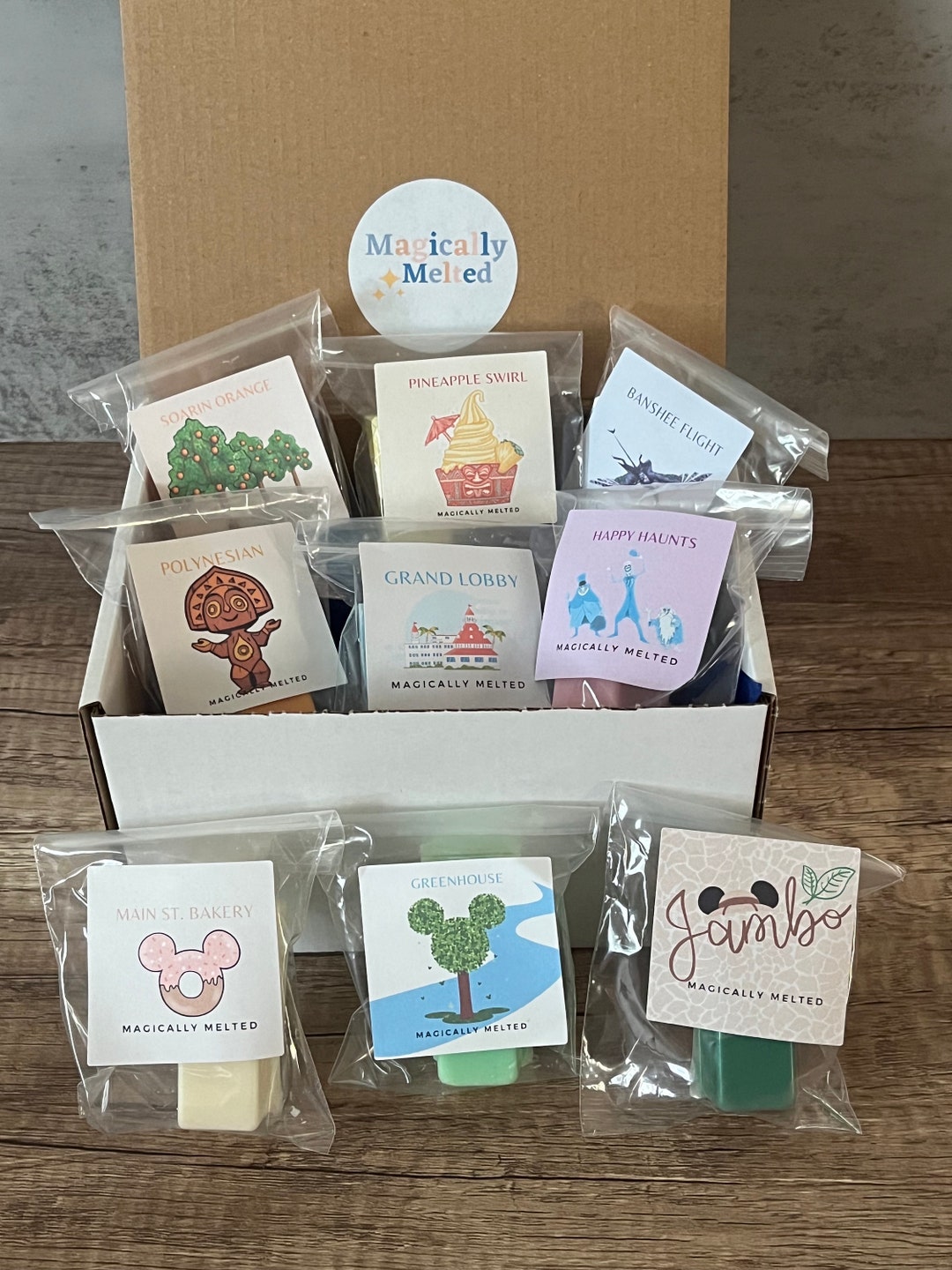 SAMPLE SET, Theme Park Wax Melts, Theme Park Scents, Wax Melt Set, - Etsy