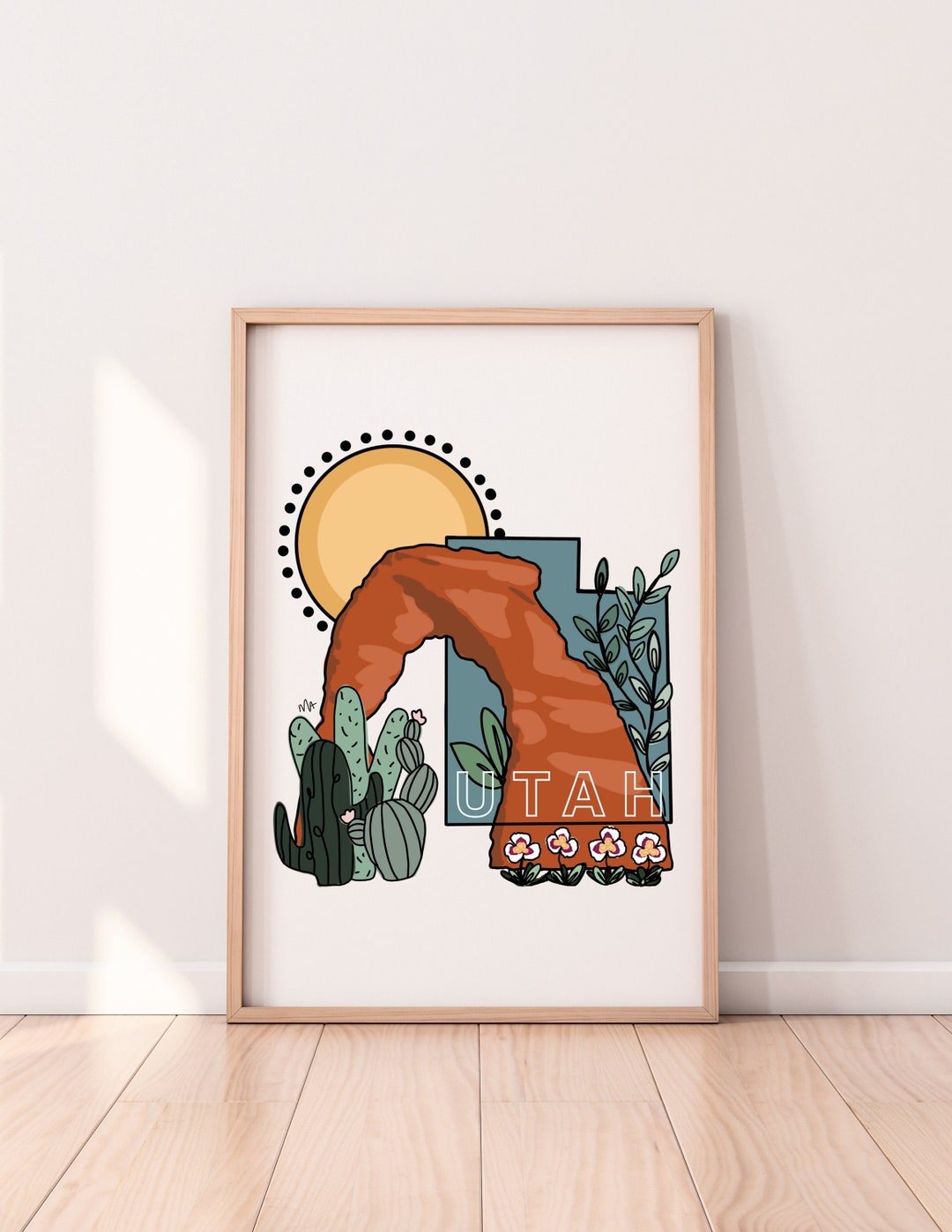 UTAH Art Digital Download - Etsy