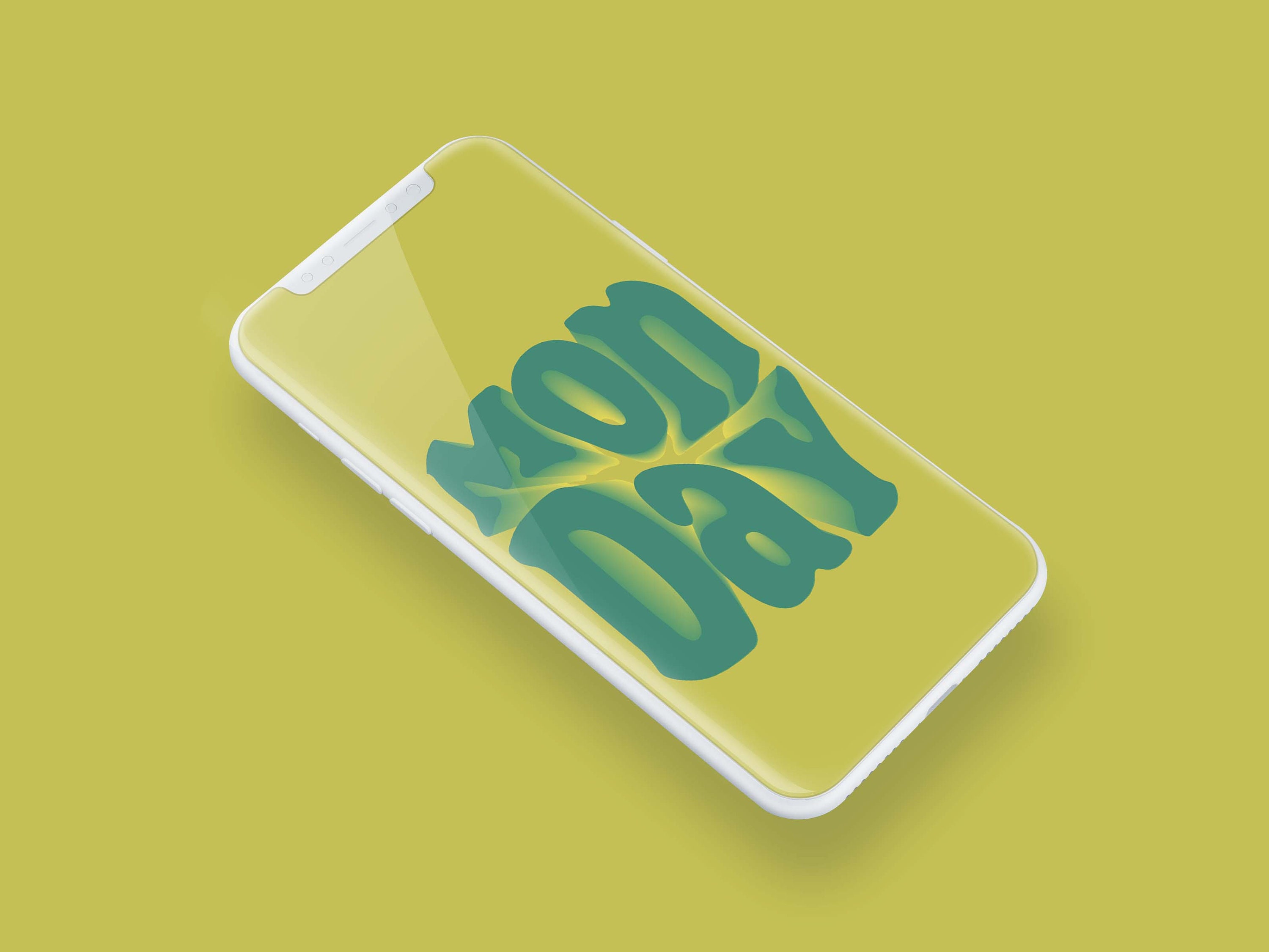 Set of 7 Days of the Week Phone Wallpapers - Etsy