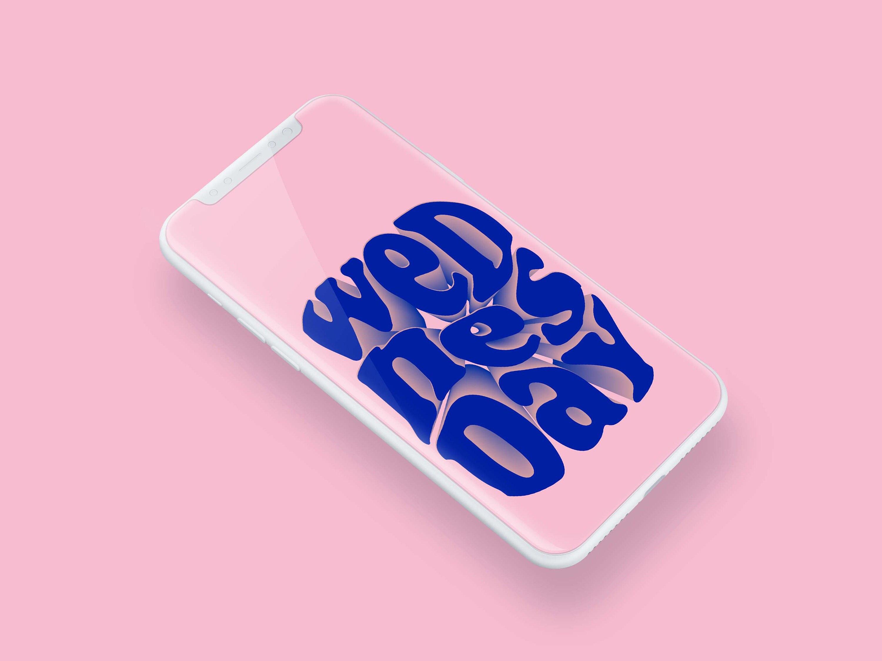 Set of 7 Days of the Week Phone Wallpapers - Etsy