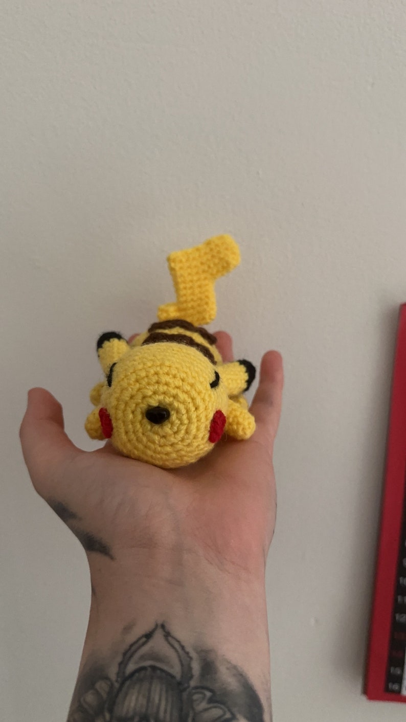 Sleepy Pikachu Crochet Pattern - Etsy