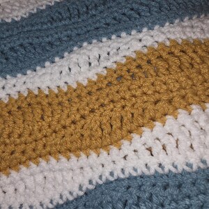 Crochet Throw Blanket: Custom Color, Warm & Snuggly (58" X 65") - Etsy