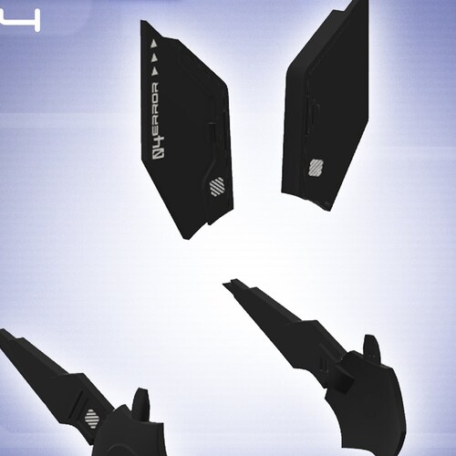 3D Print Cyber Bunny Ears File - Etsy