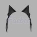 Digital 3D Print Cyber Cat Ears File - Etsy