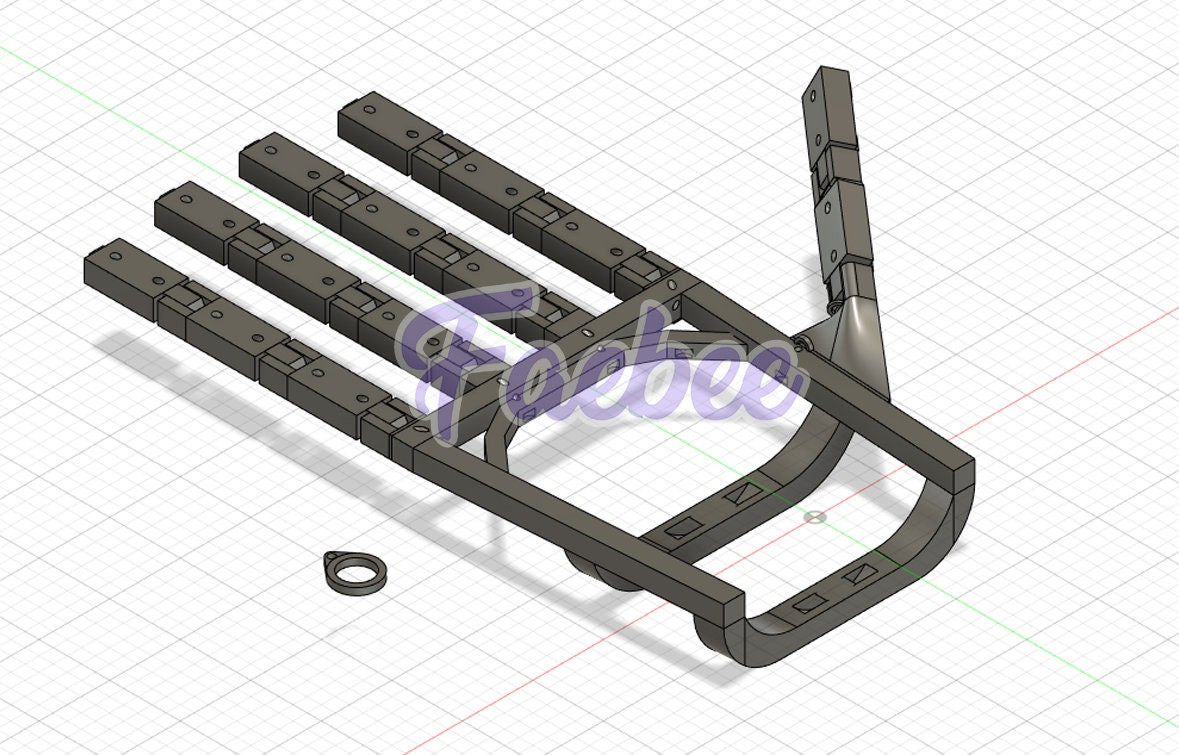 Digital 3d Print File Mechanical Gauntlet Vi League of Legends Rebecca ...