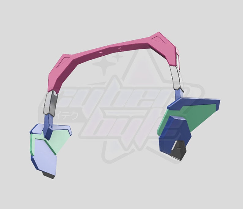 D.va Headset Digital 3D Print File Overwatch 2 - Etsy