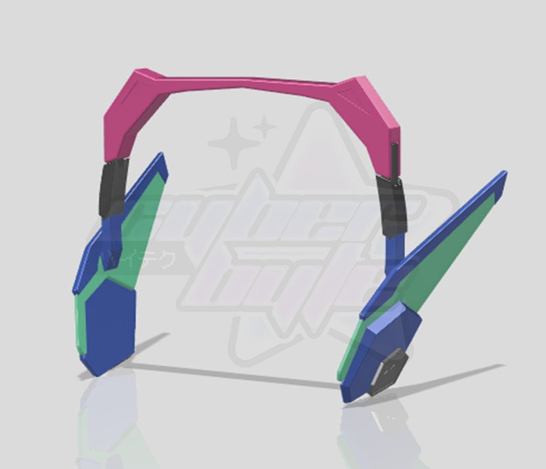 D.va Headset Digital 3D Print File Overwatch 2 - Etsy