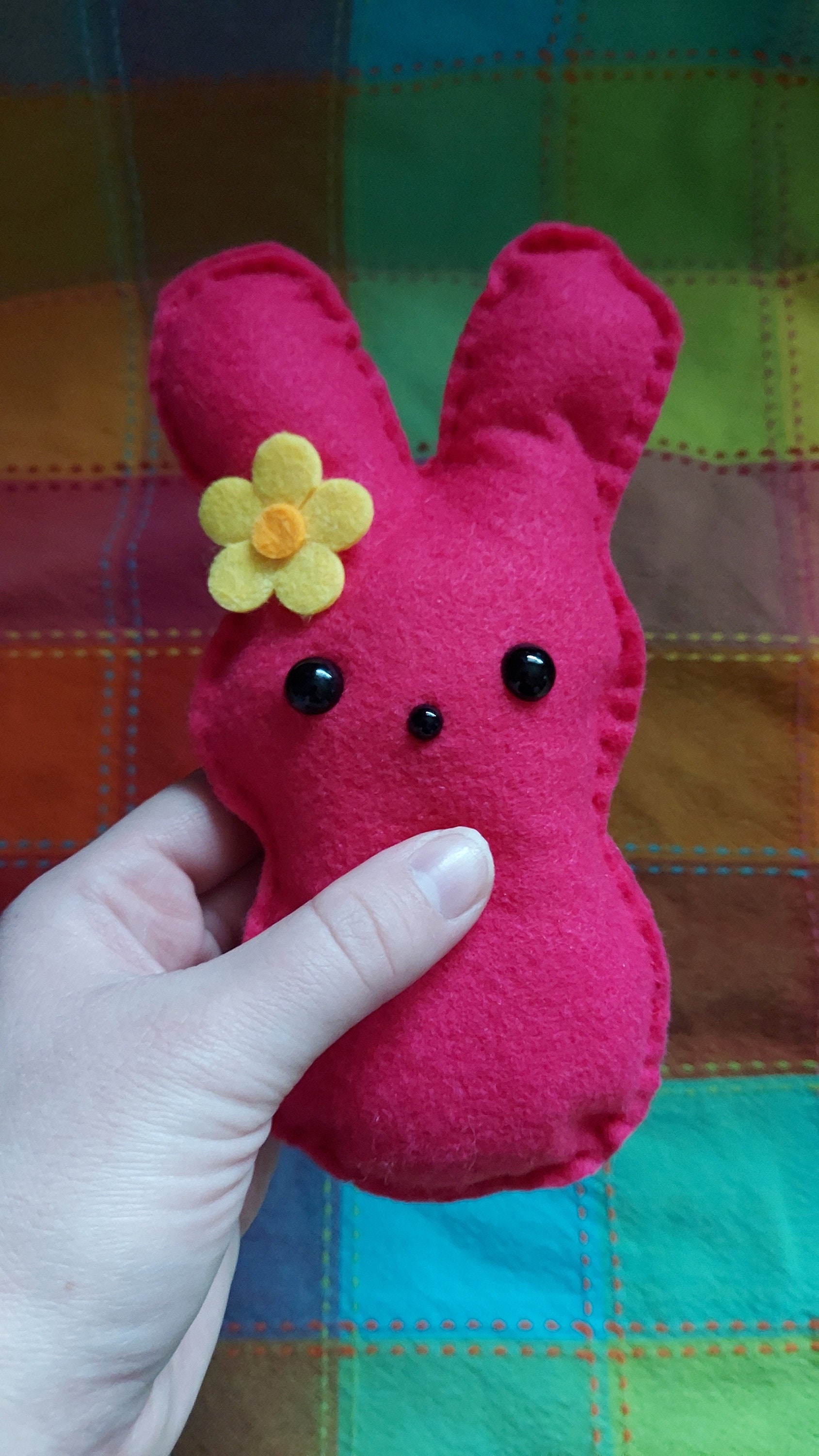 Sweet Hand Sewn Felted Peep Plushies Choose Your Color - Etsy