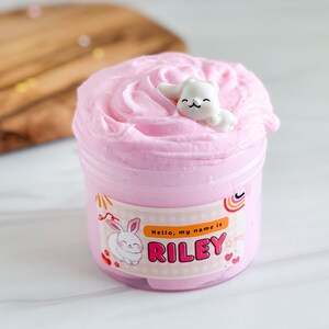 Riley Bunny Cloud Creme Slime - Etsy