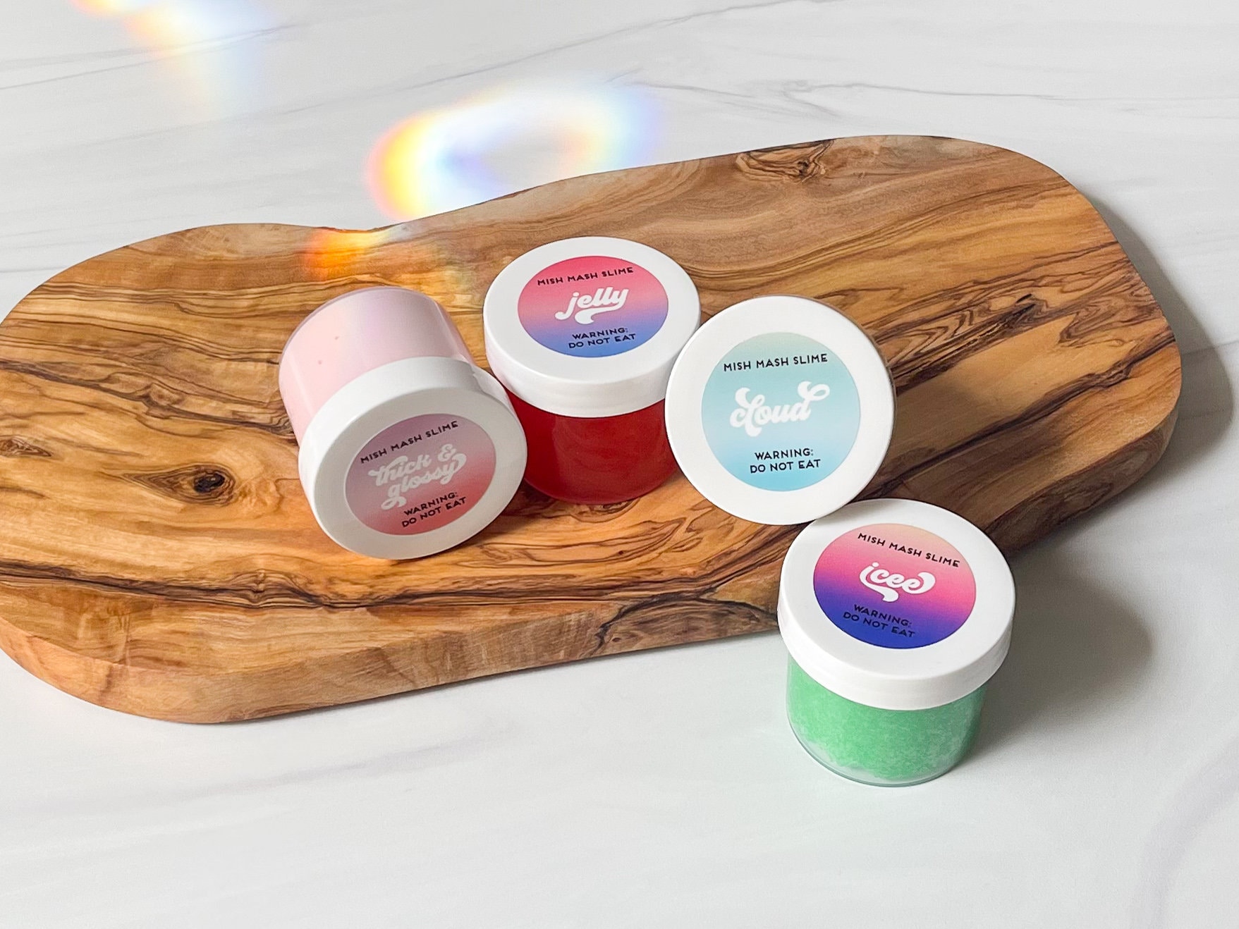 Slime Sampler 2 Oz Slimes Different Slime Textures Jelly - Etsy