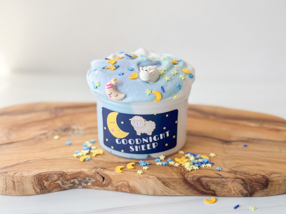 Goodnight Sheep Cloud Creme Slime - Etsy