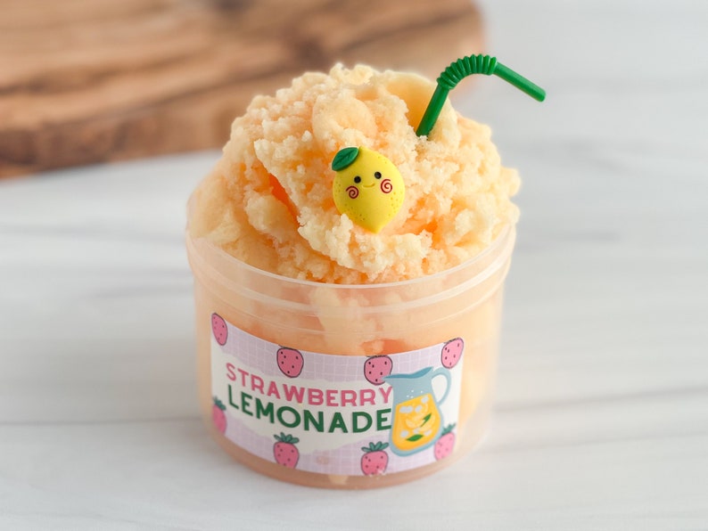Strawberry Lemonade Icee Slime - Etsy