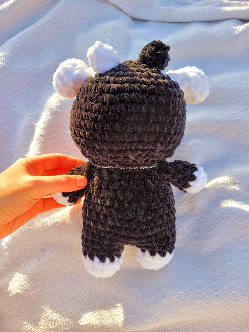 Oreo Cow Plushie - Handmade Crochet Amigurumi - Oreo Cow - Extra Soft ...