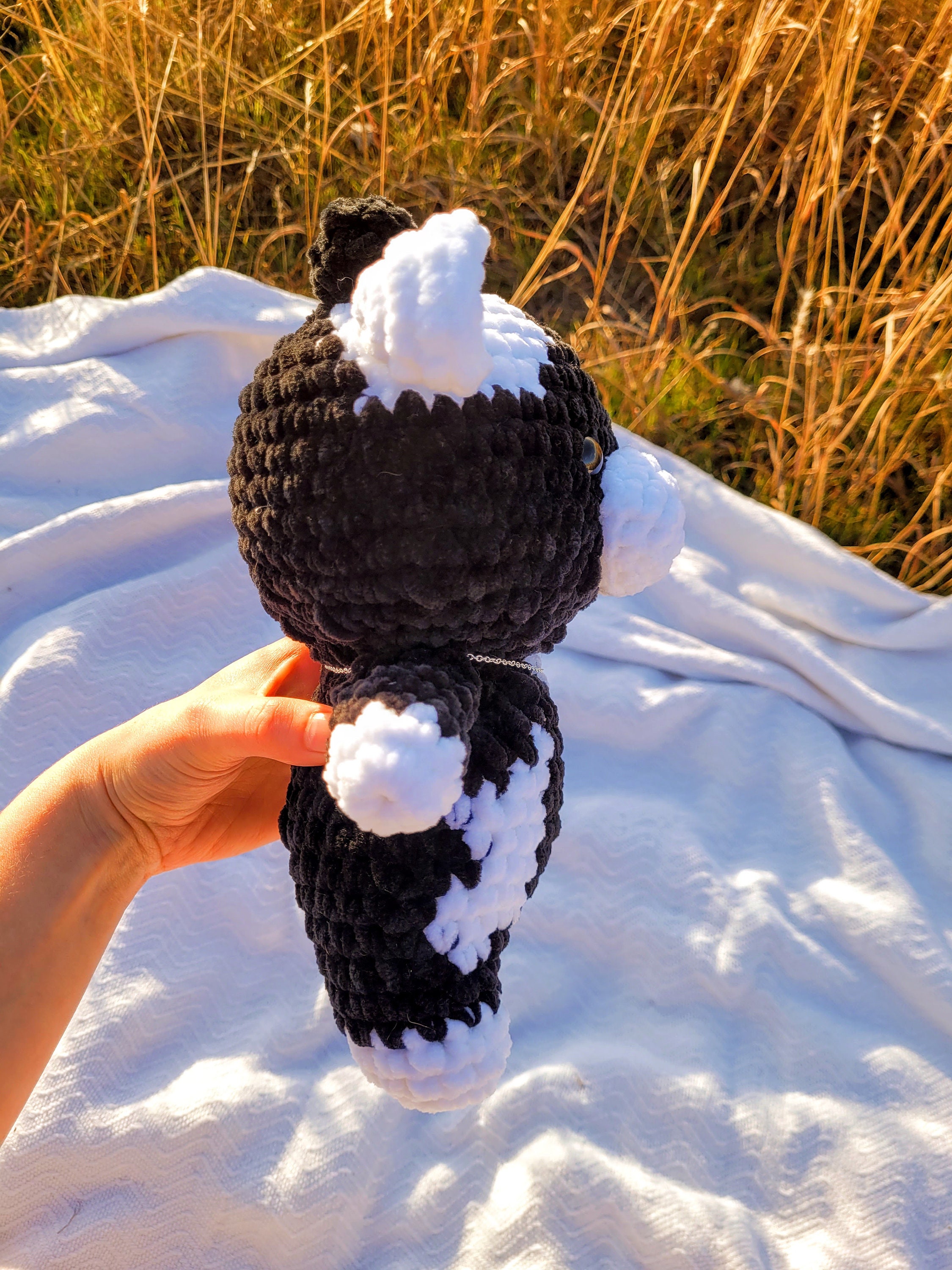 Oreo Cow Plushie - Handmade Crochet Amigurumi - Oreo Cow - Extra Soft ...