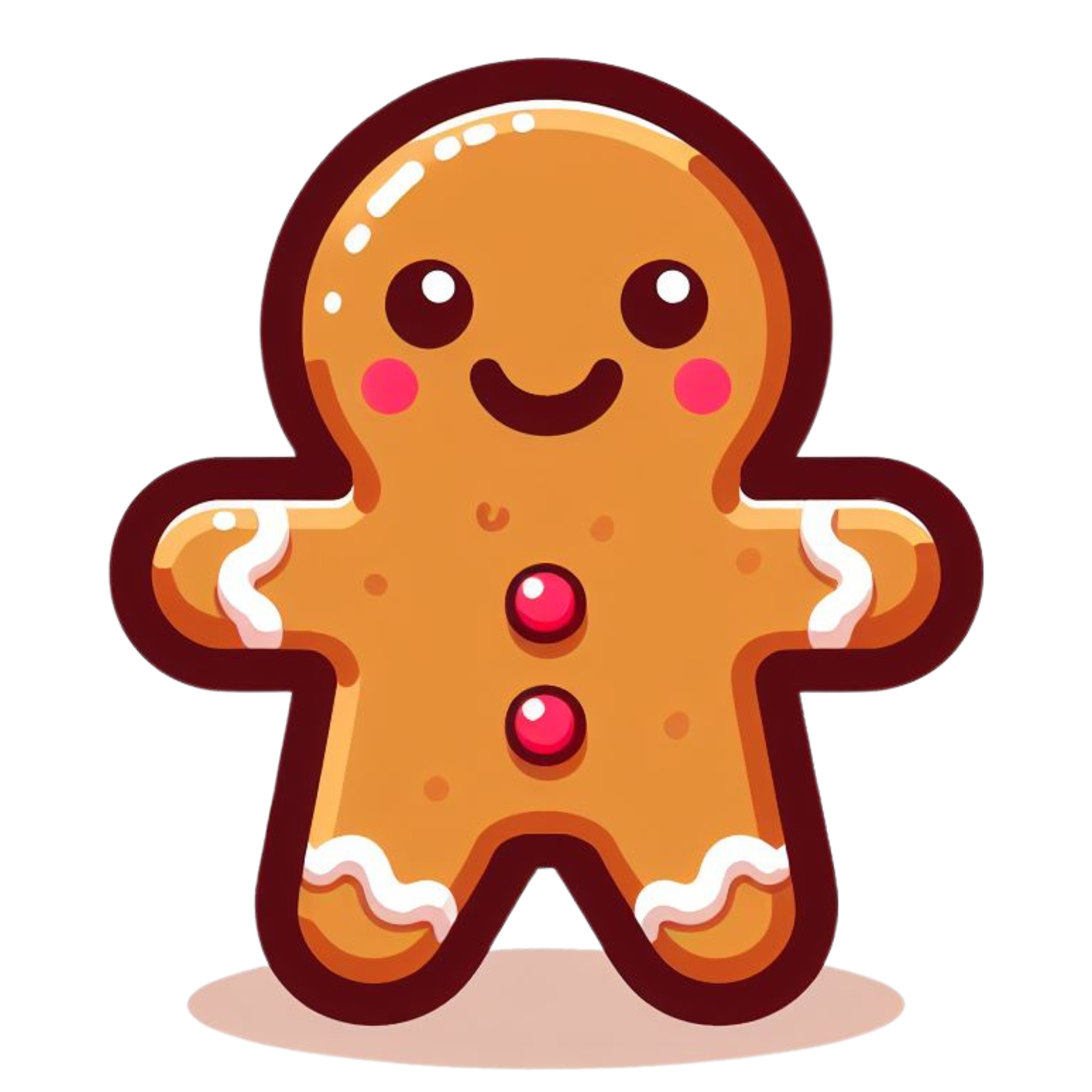 Kawaii Gingerbread Man for Twitch Channel Points, Twitch Streamer ...
