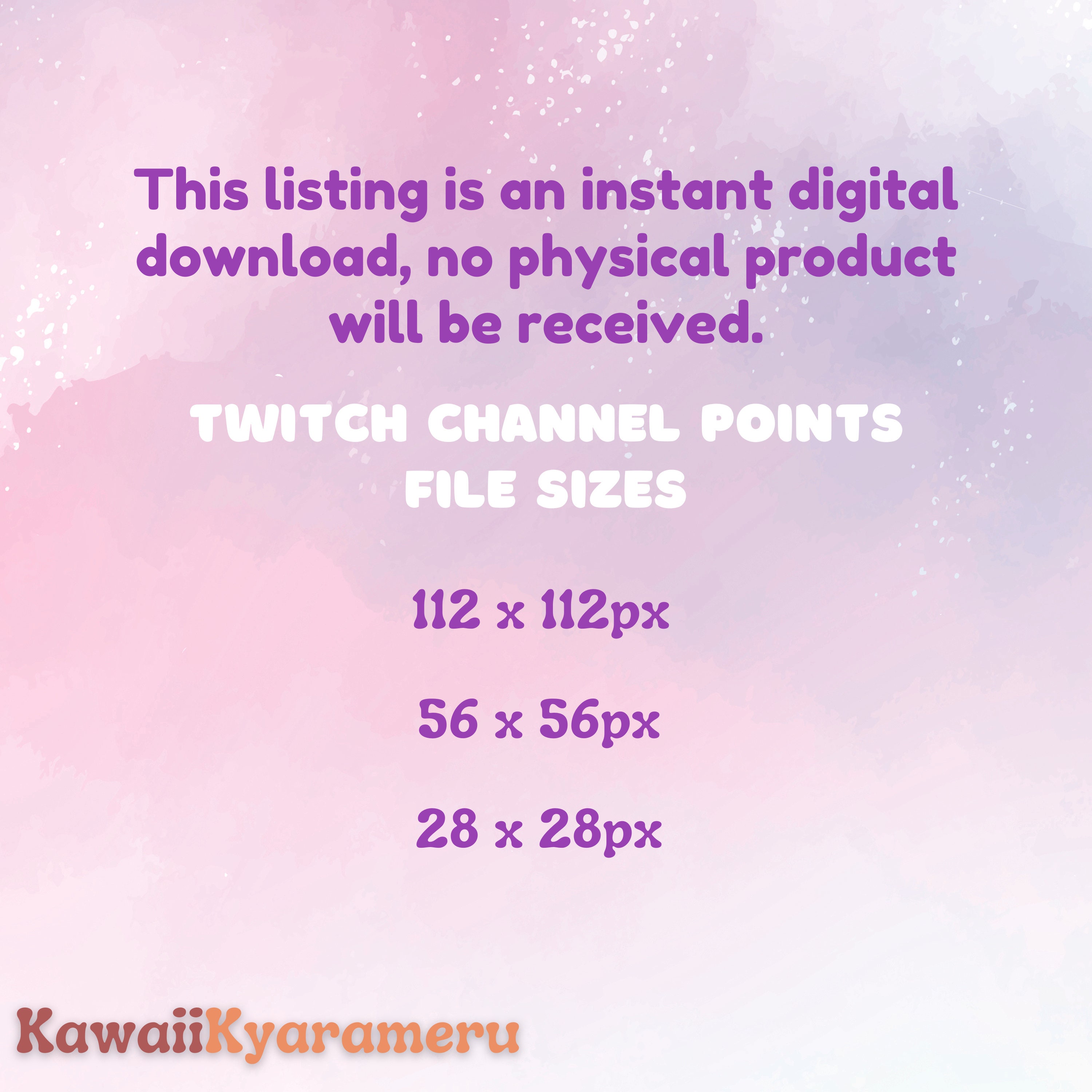 Kawaii Gift Box for Twitch Channel Points, Twitch Streamer, Youtube ...