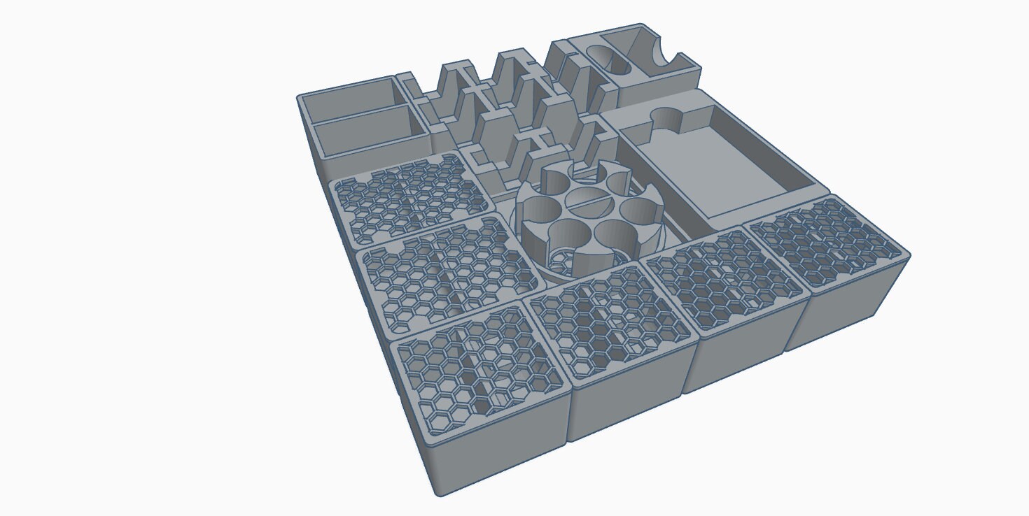 STL Files for Federation Board Game Insert - Etsy
