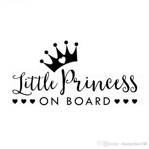Princess on Board - Etsy