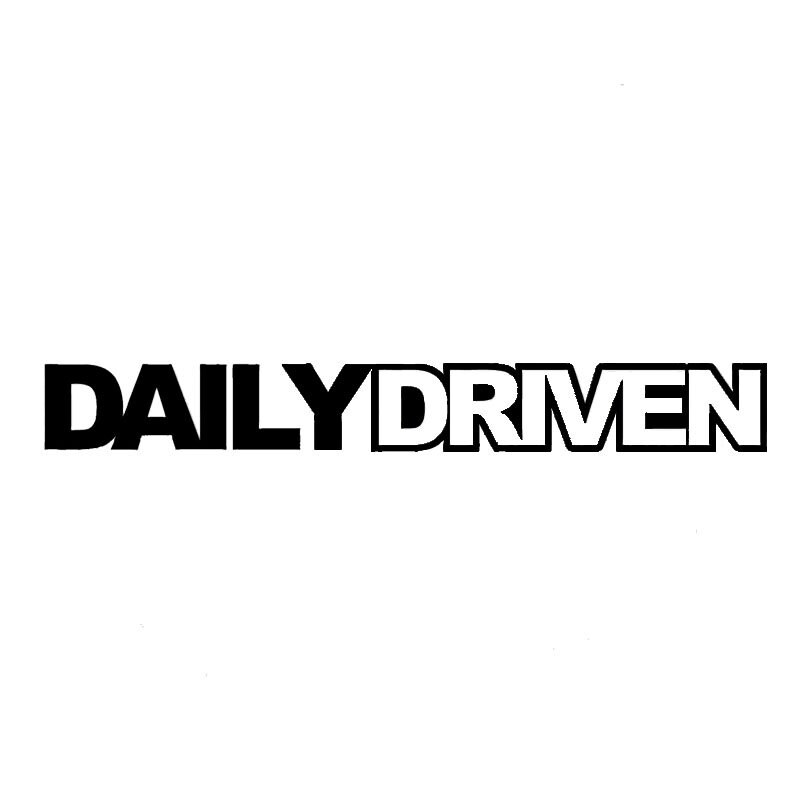 Car Decal Daily Driven SVG Download - Etsy