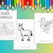 Farm Animals Coloring Pages for Adults and Children Coloring Learning ...