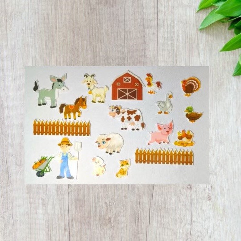 Old Macdonald Had a Farm Felt Board Set Flannel Board Story - Etsy