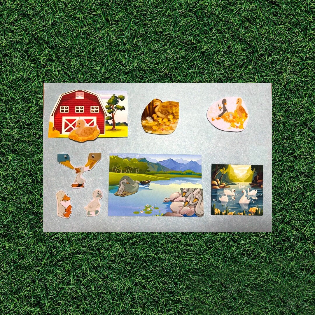 The Ugly Duckling Felt/flannel Board Activity. - Etsy