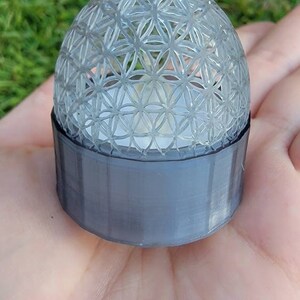 Flower of Life Light Projector, Tea Light, Color Changing Shadow ...