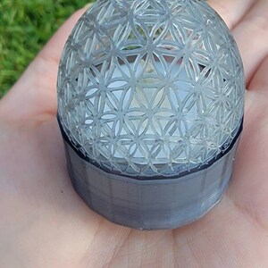 Flower of Life Light Projector, Tea Light, Color Changing Shadow ...