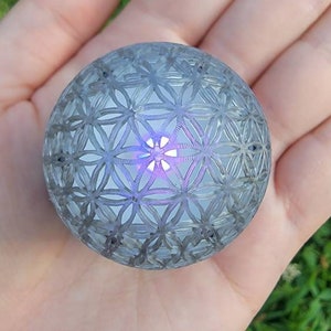 Flower of Life Light Projector, Tea Light, Color Changing Shadow ...