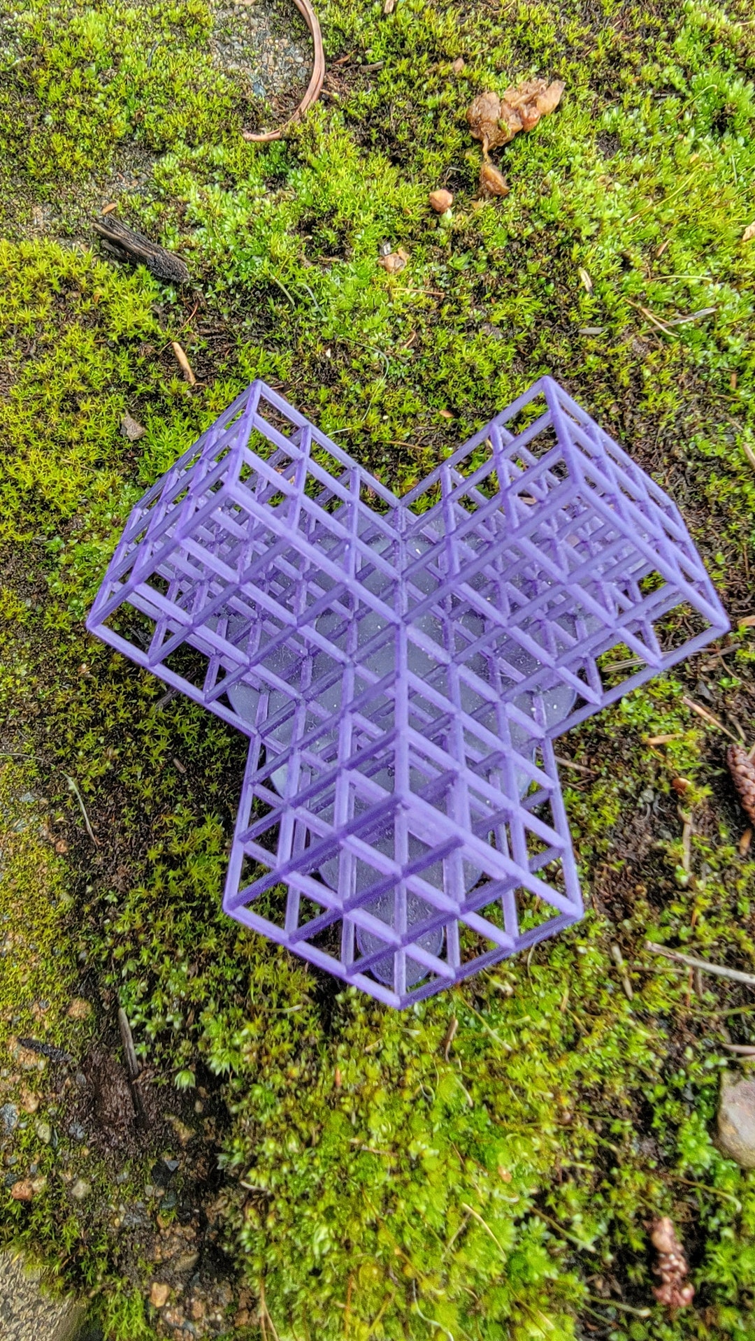 3D Cubes Crystal Sphere Stand, Crystal Display Stand, Resin Printed Art ...