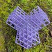Large Fractal Pyramid, Purple 3D Printed Sierpinski Fractal Pyramid ...