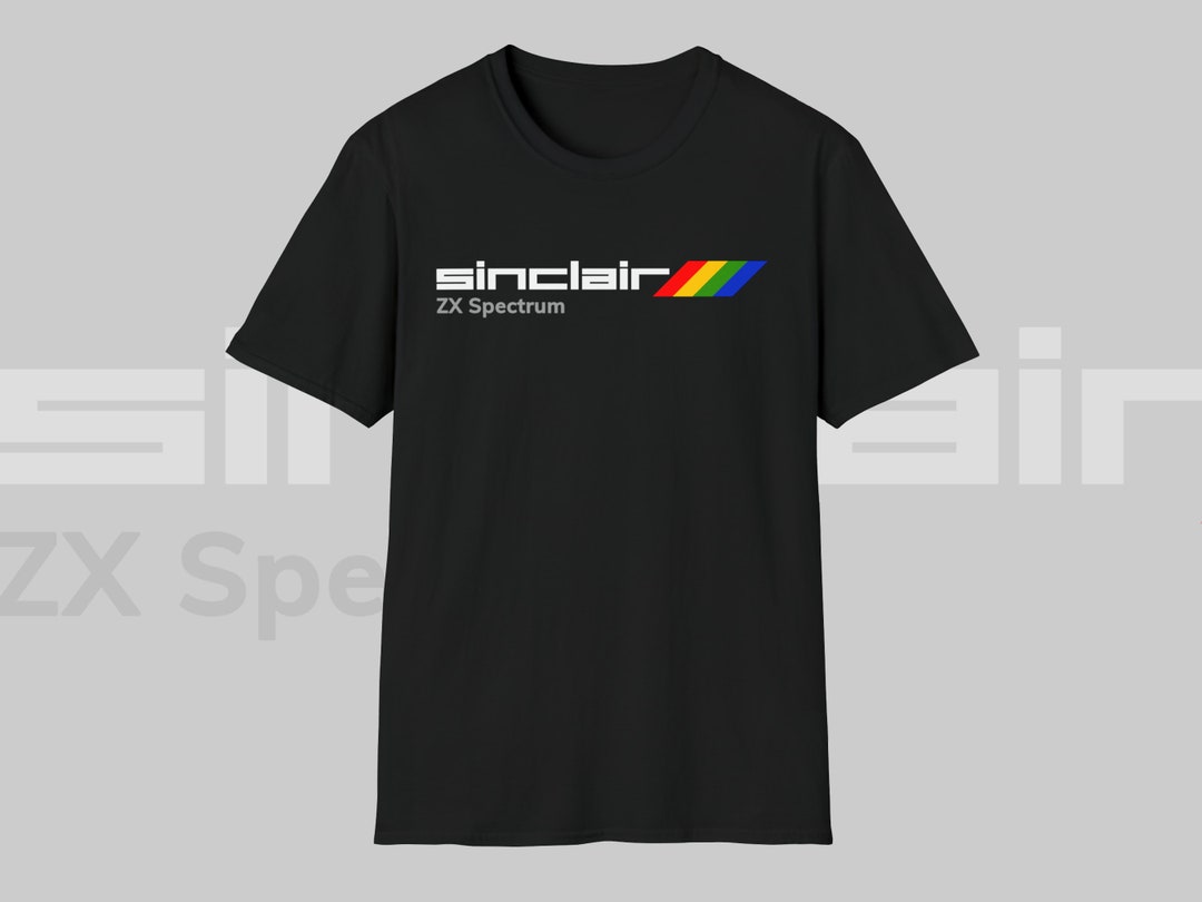Sinclair Spectrum T-shirt, Unisex, Sinclair Computer, ZX Spectrum ...