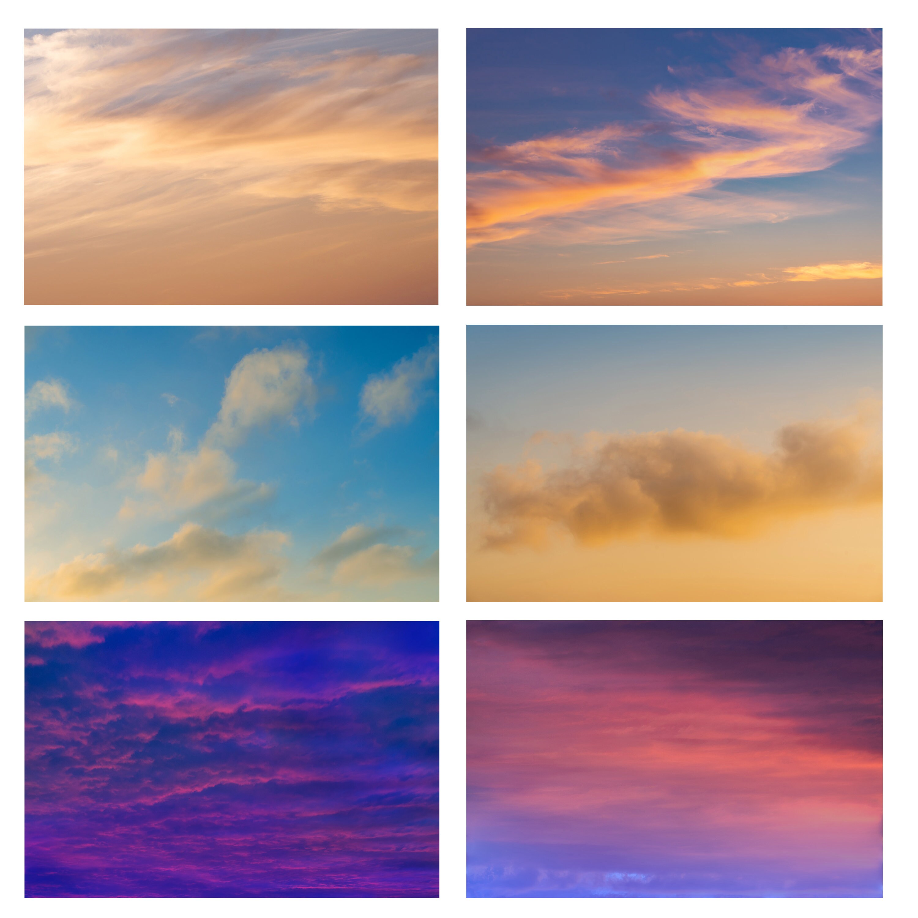 50 Beach Sunset Sky Overlays Photoshop Overlays - Etsy