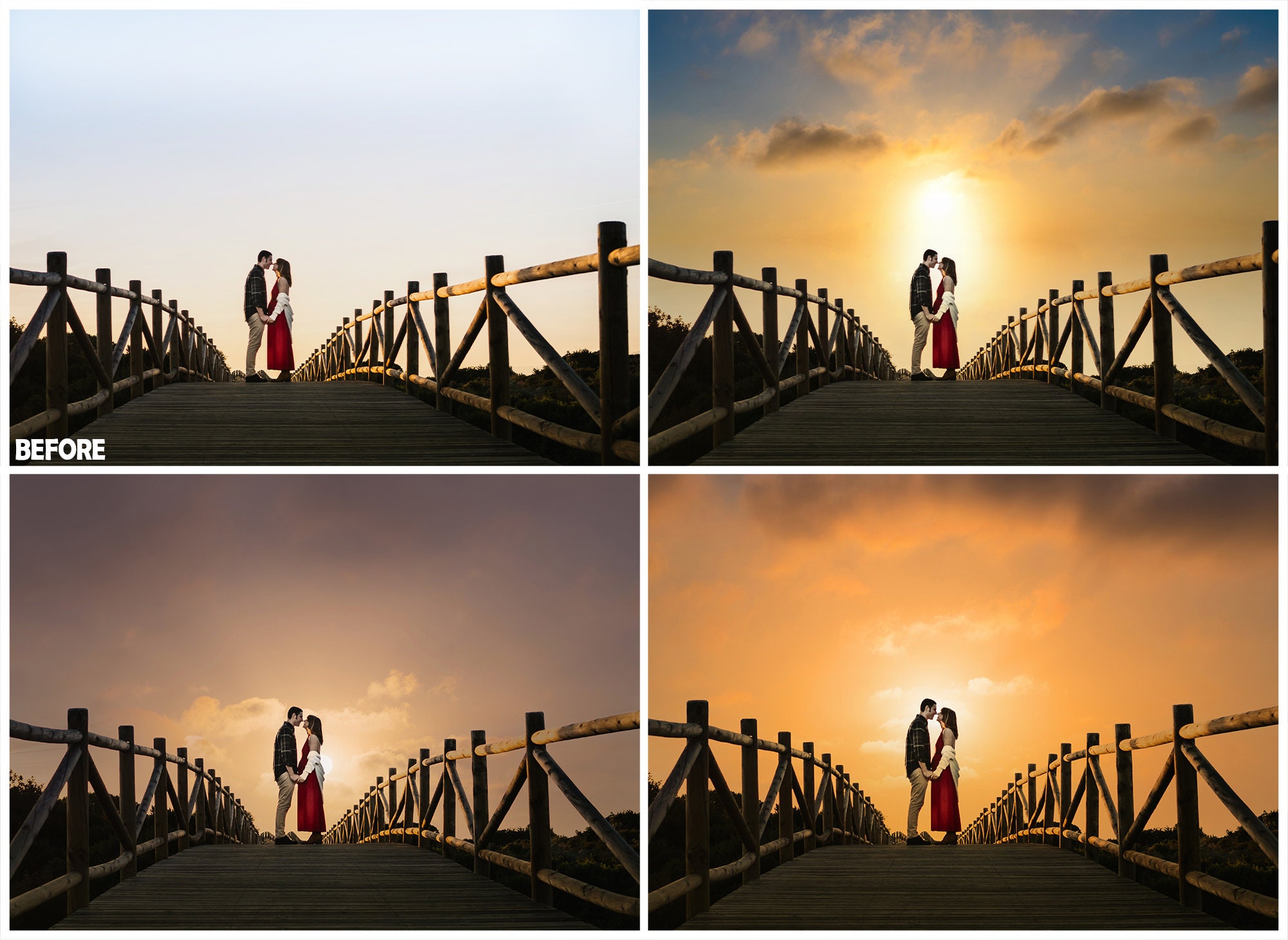 25 Heavenly Sunset Sky Overlays Photoshop Overlay 1 - Etsy