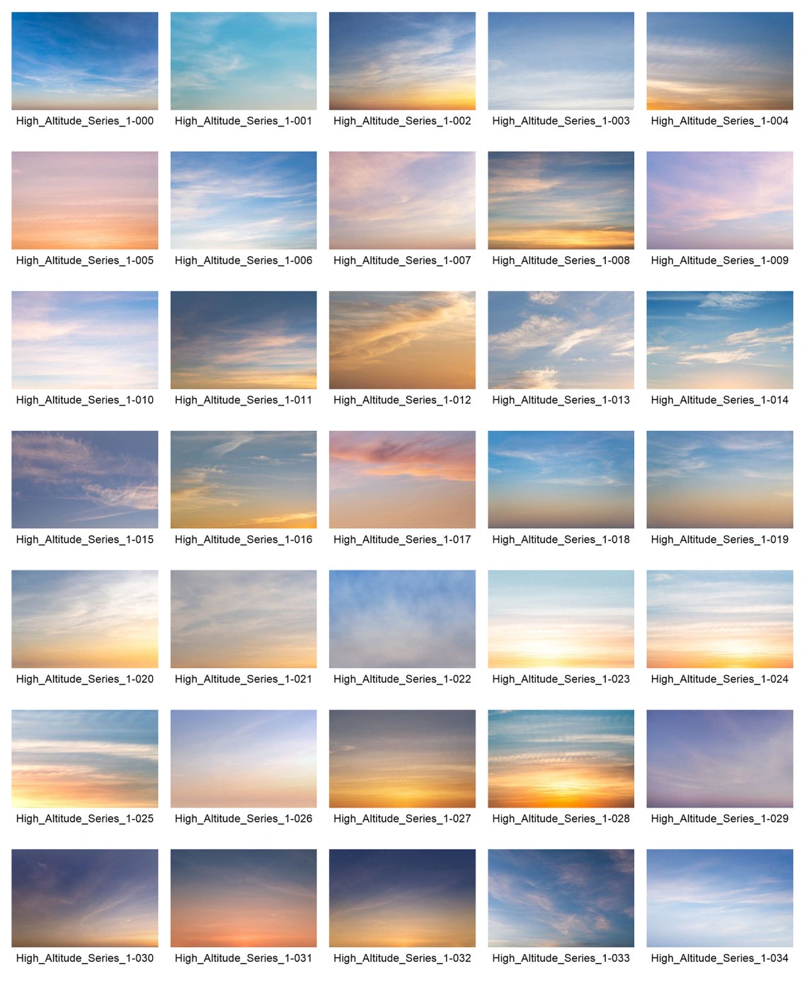 50 Beautiful Day Time Sunrise Sky Overlays Photoshop Overlays - Etsy