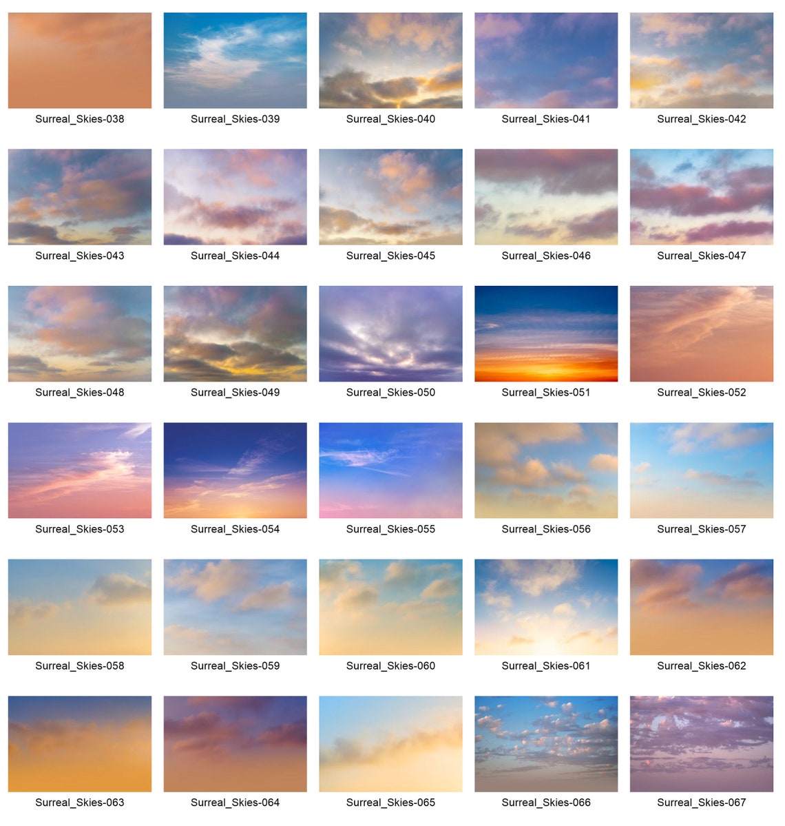 100 Dramatic Sky Overlays Sky Photoshop Overlays - Etsy