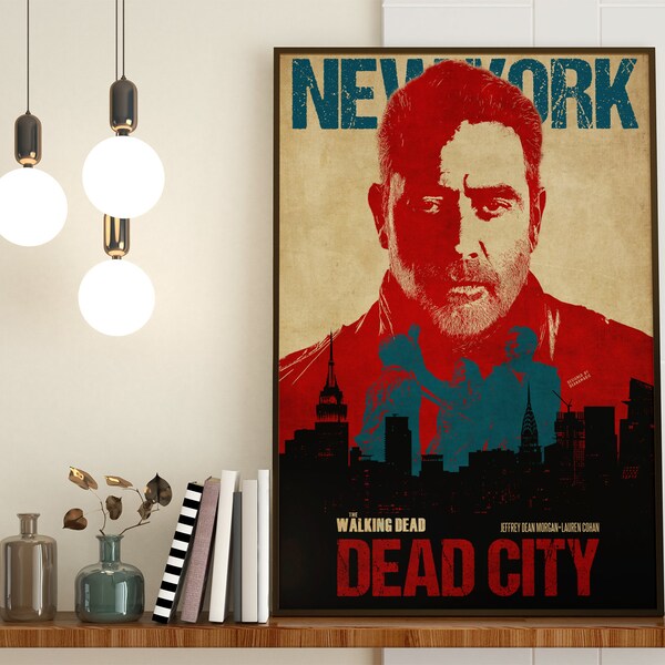 Walking Dead Negan Posters - Etsy