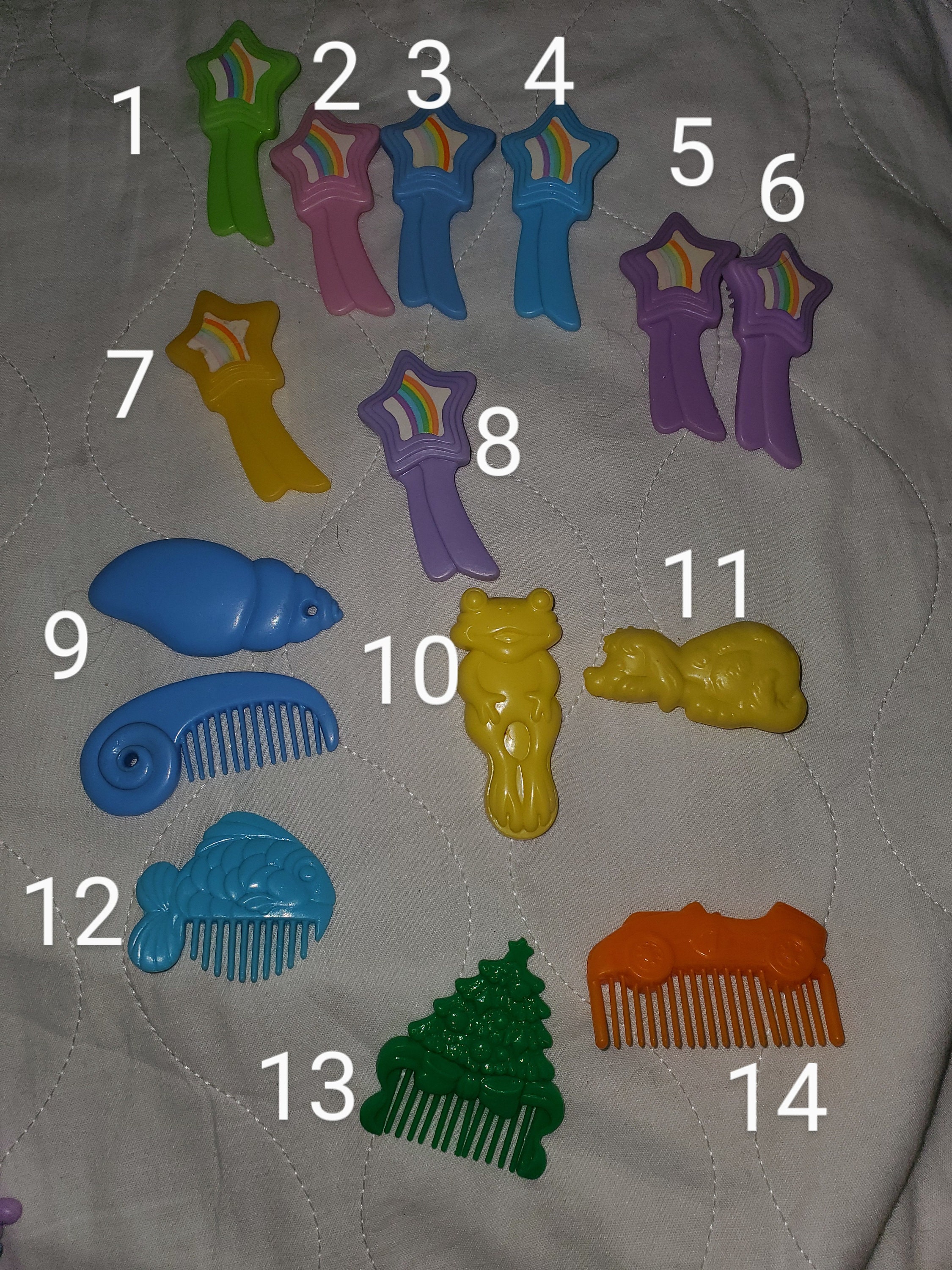 G1 My Little Pony Brushes and Combs - Etsy