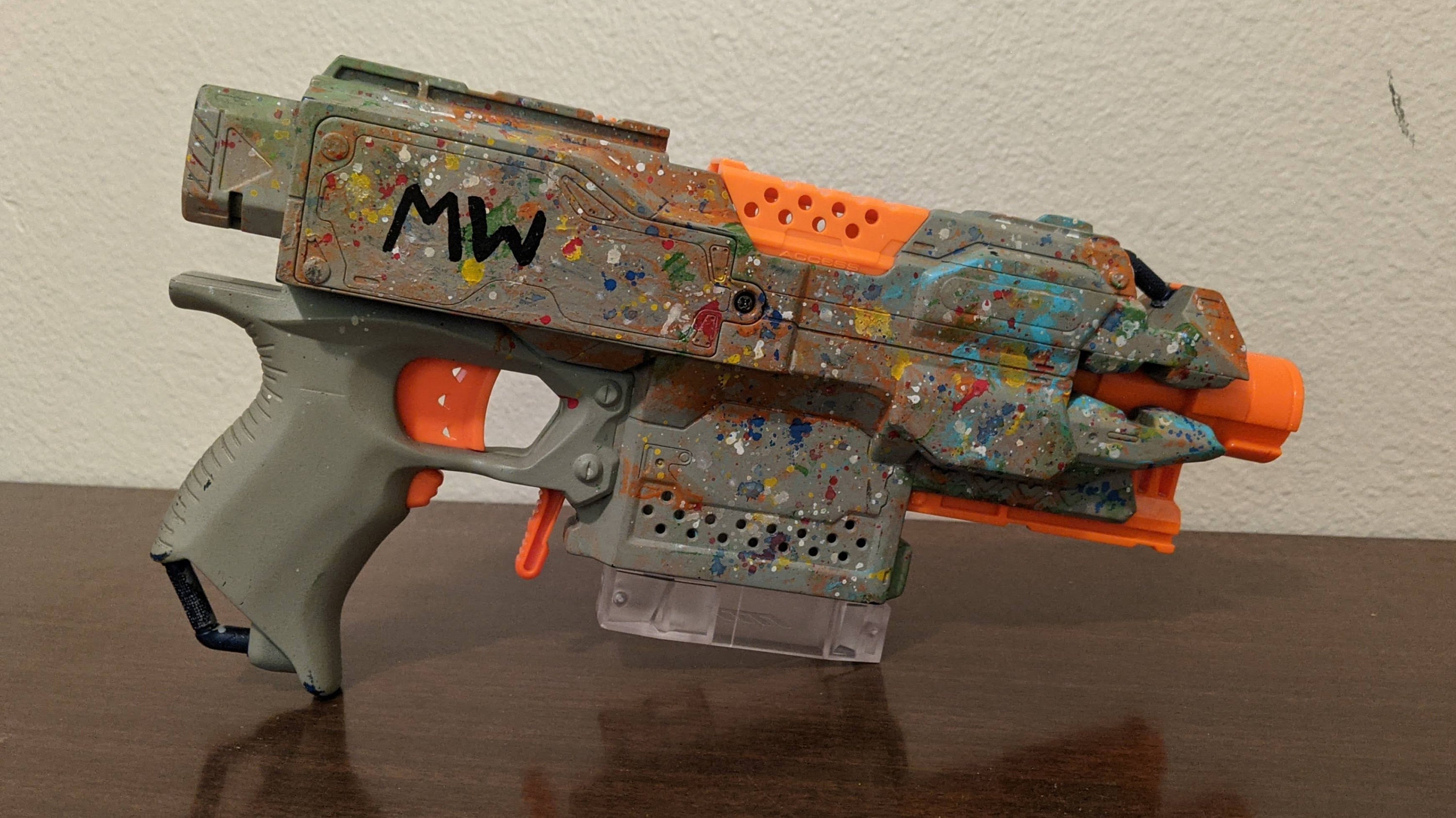 Confetti Fiasco Modified Nerf Stryfe - Etsy