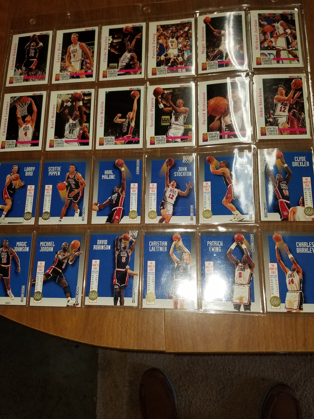 USA 1992 Basketball Olympic Dream Team Card Set - Etsy
