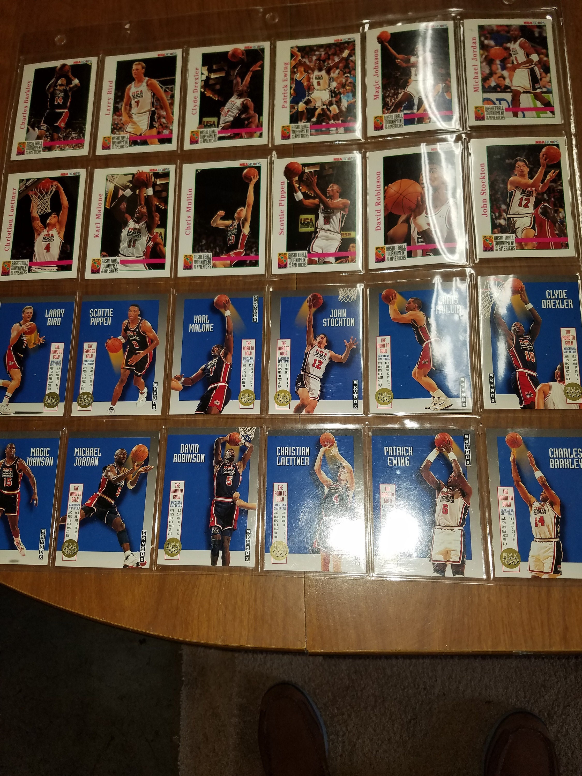 USA 1992 Basketball Olympic Dream Team Card Set - Etsy