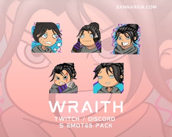 Apex Legends Emote Wraith Void Specialist Hype, Dancing. Emote Twitch ...