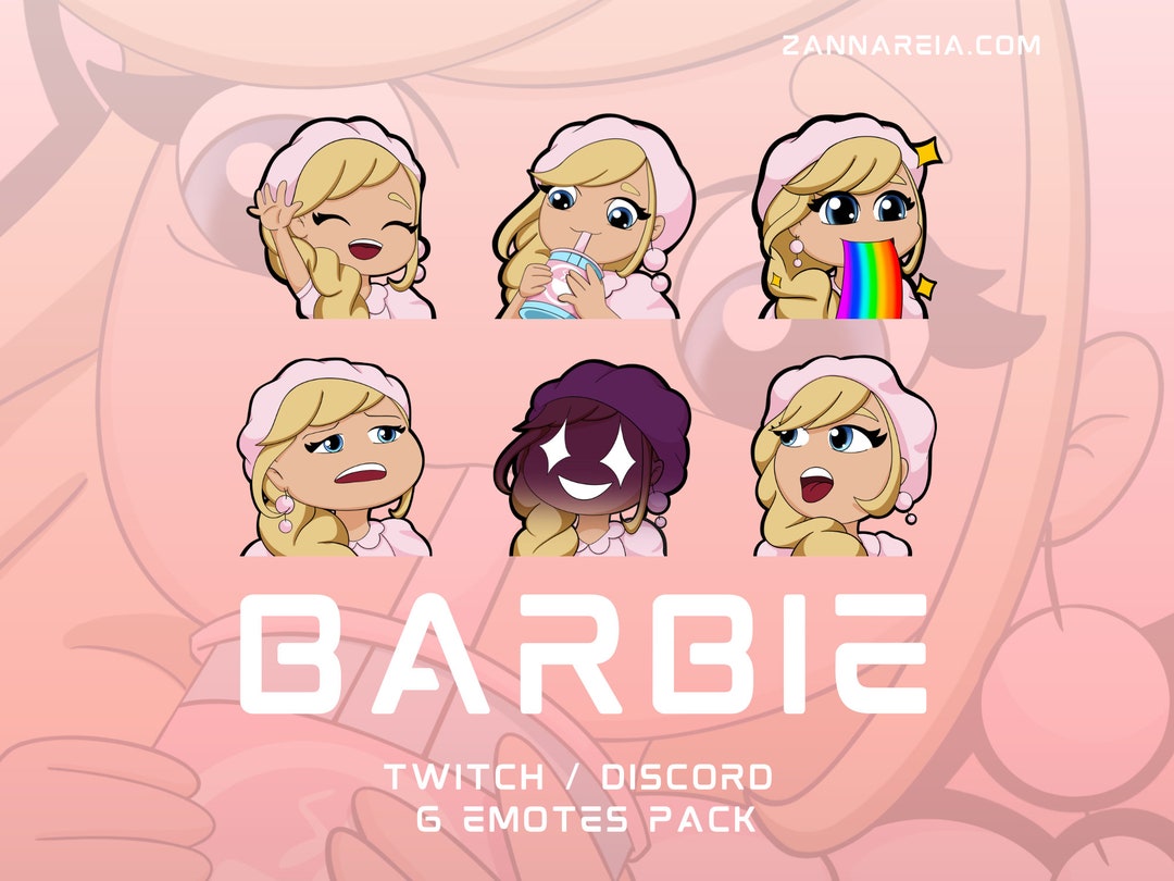 Barbie Movie - 6 Pack Emote Bundle - Etsy