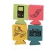 Min Set of 4 80s 90s Nostalgic Can Coolers, 80s Party, 90s Party, 80s ...