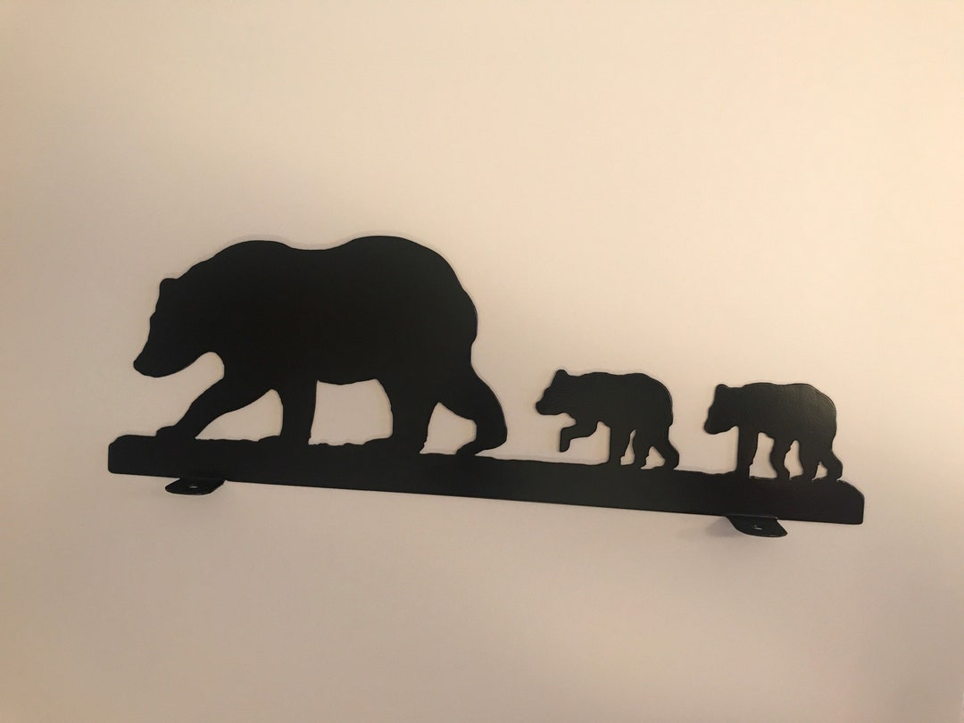 Bear With Cubs Mailbox Topper - Etsy