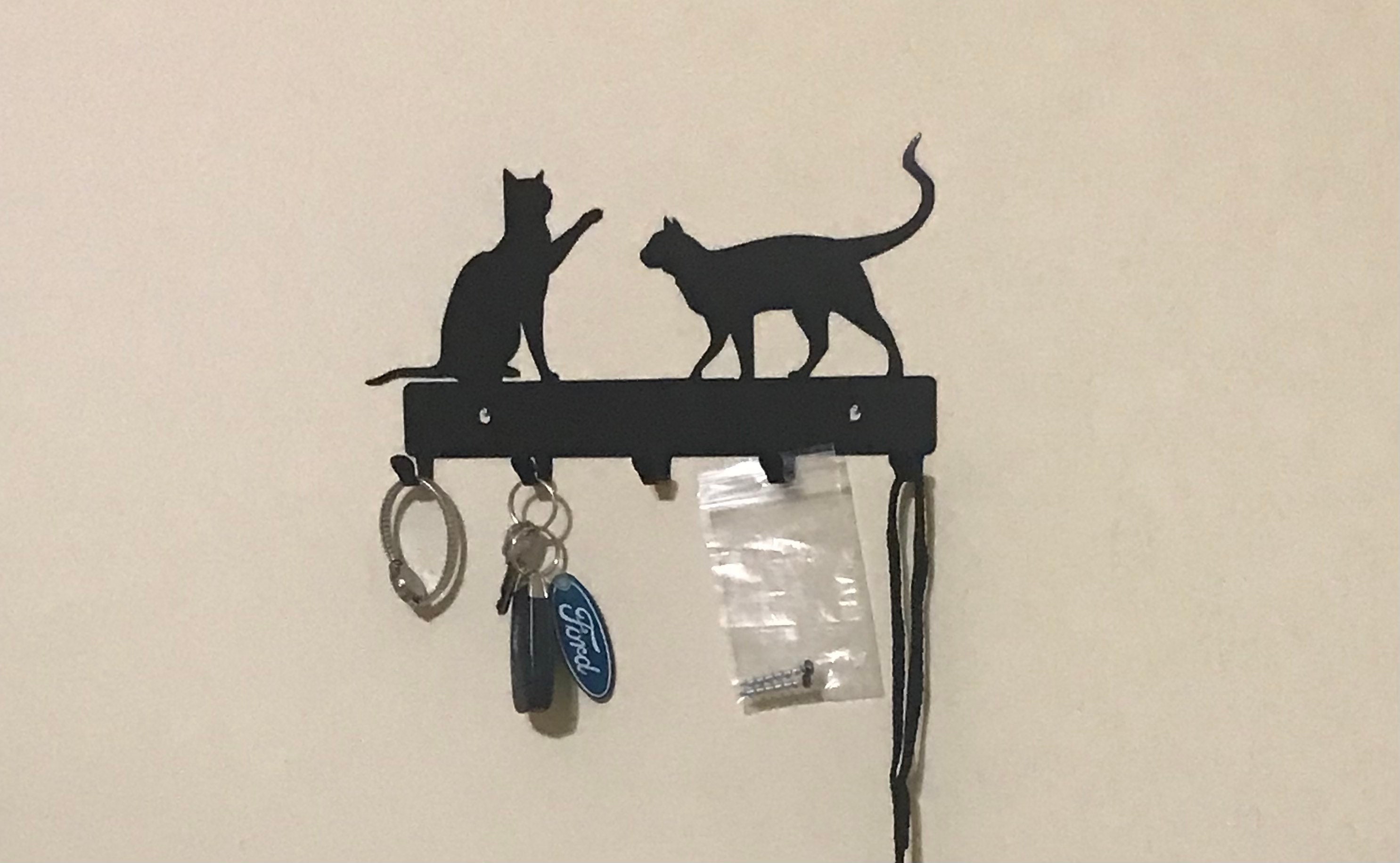 Cats 5 Key Holder - Etsy