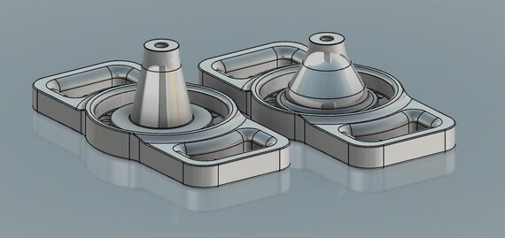Rocket Nozzle Mold Kit STL Files Cast Your Own Nozzles for - Etsy